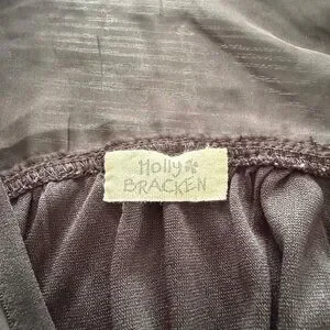 Molly Bracken | Dresses | Holly Bracken Black Mesh Overlay Smocked ...